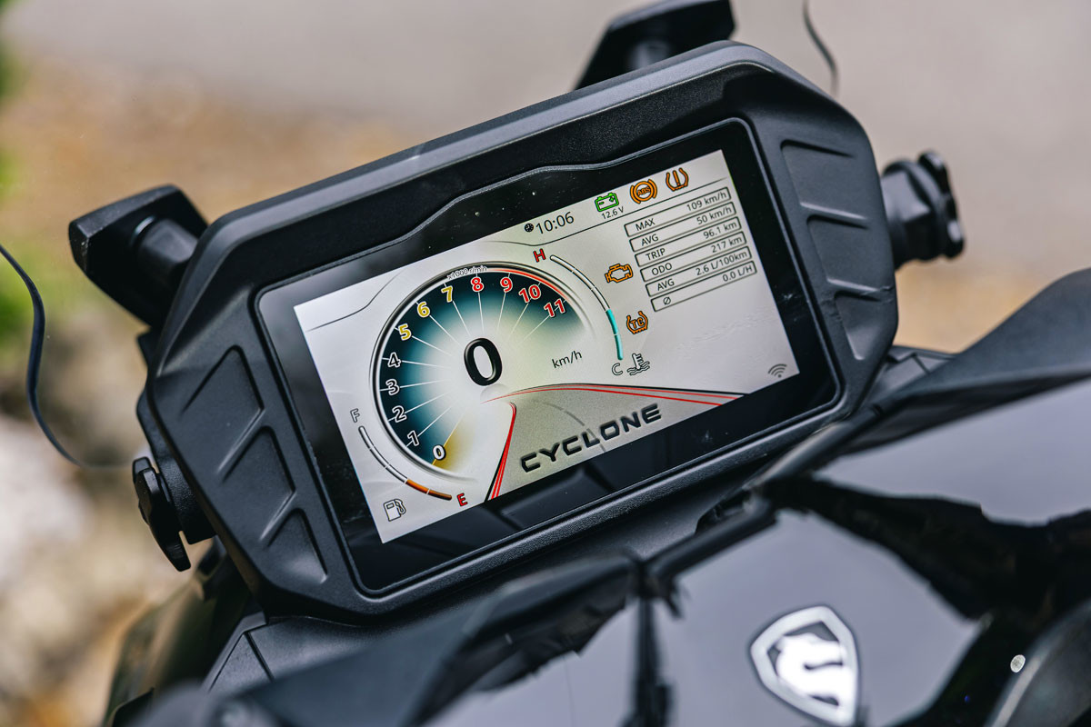 Prueba Cyclone scooters 125/300