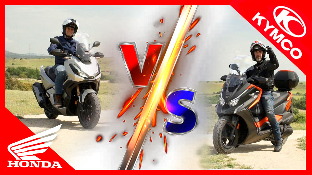Comparativa Honda ADV350 Vs. Kymco DTX 350