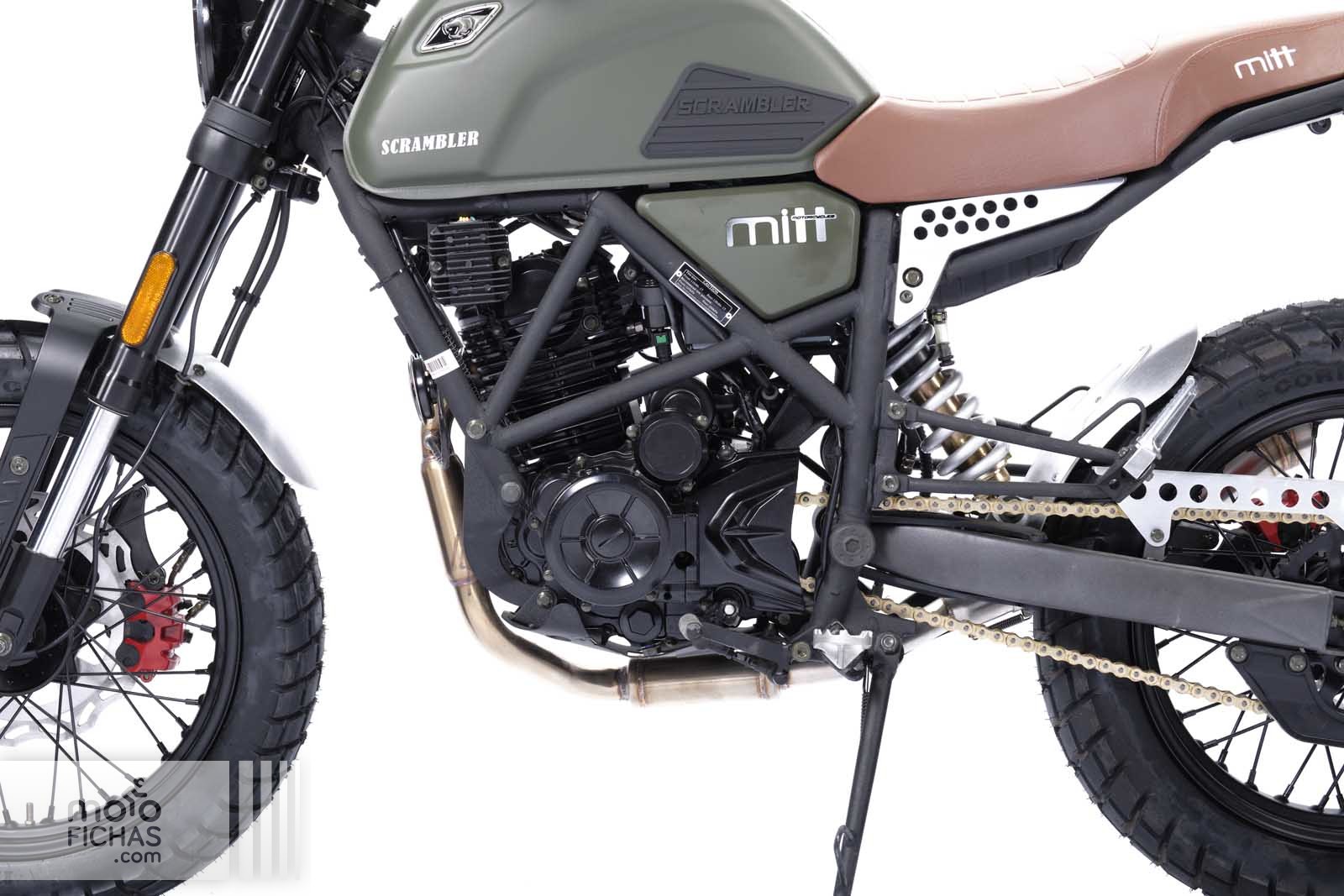 Comparativa MITT DS 125 2021-2024 - Hanway Scrambler 125 2017-2021