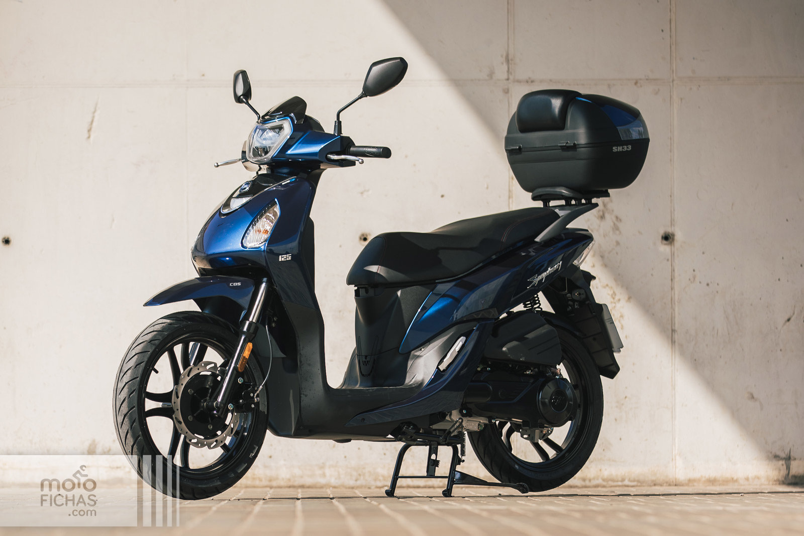 Comparativa SYM Symphony 125 2021-2024 - KYMCO Agility City 125 2016-2019