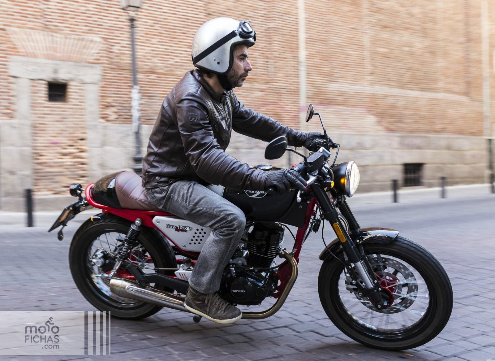 Prueba Hanway Raw 125 SR Sport: bombón retro