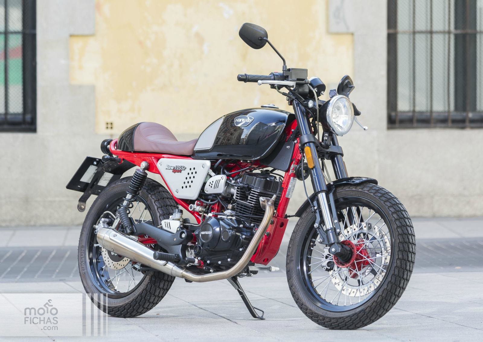 Prueba Hanway Raw 125 SR Sport: bombón retro