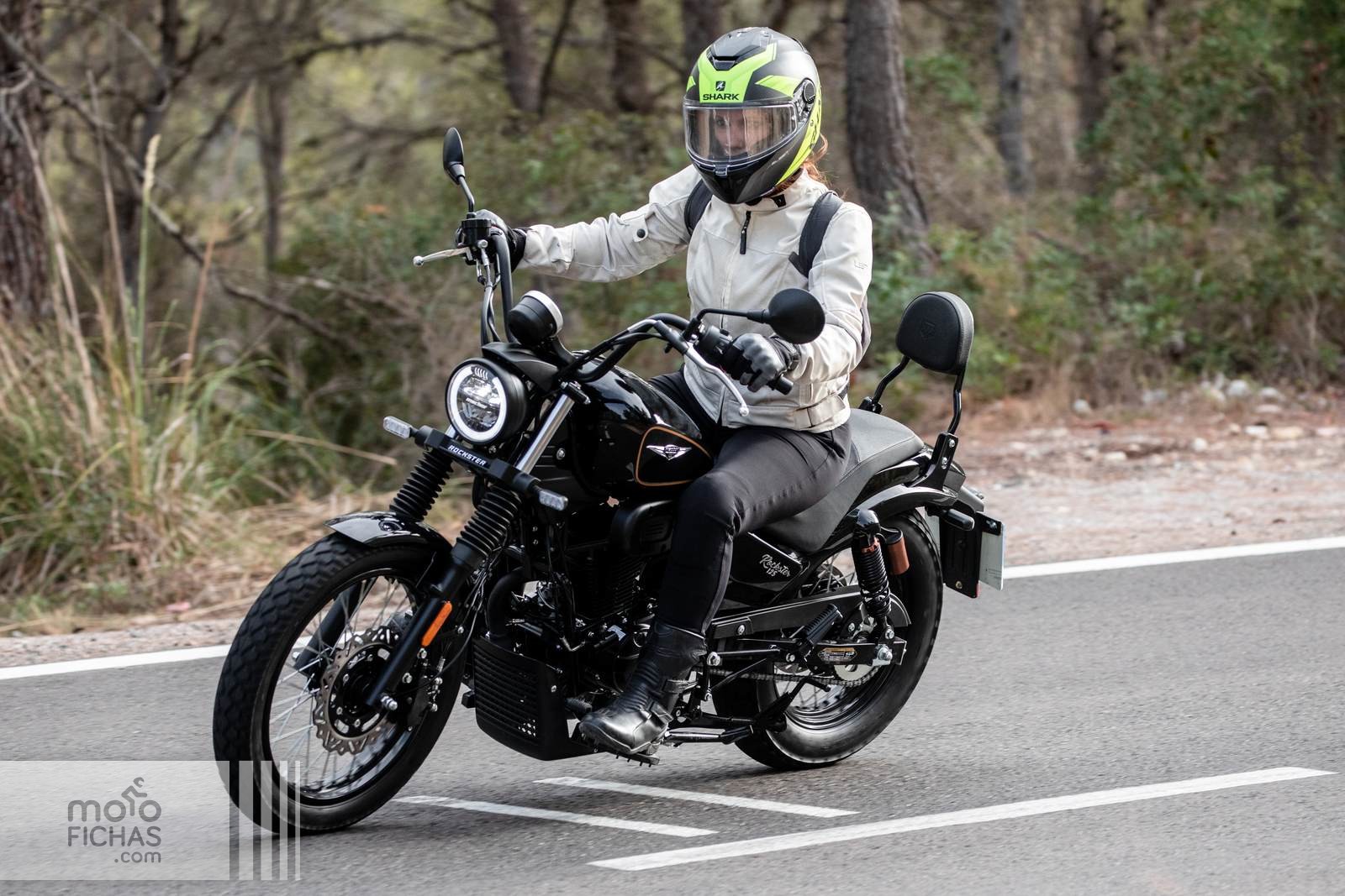 Prueba Macbor Rockster 125 y Rockster Flat 125