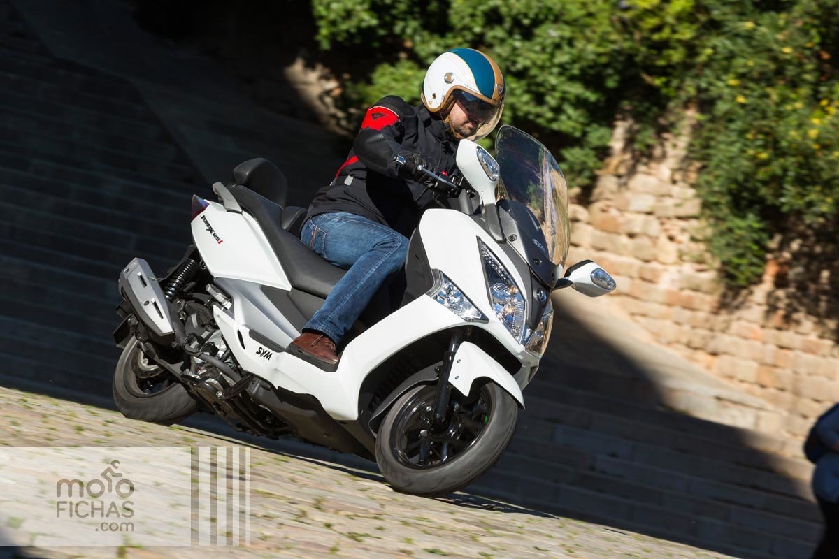 Prueba SYM Joymax 125