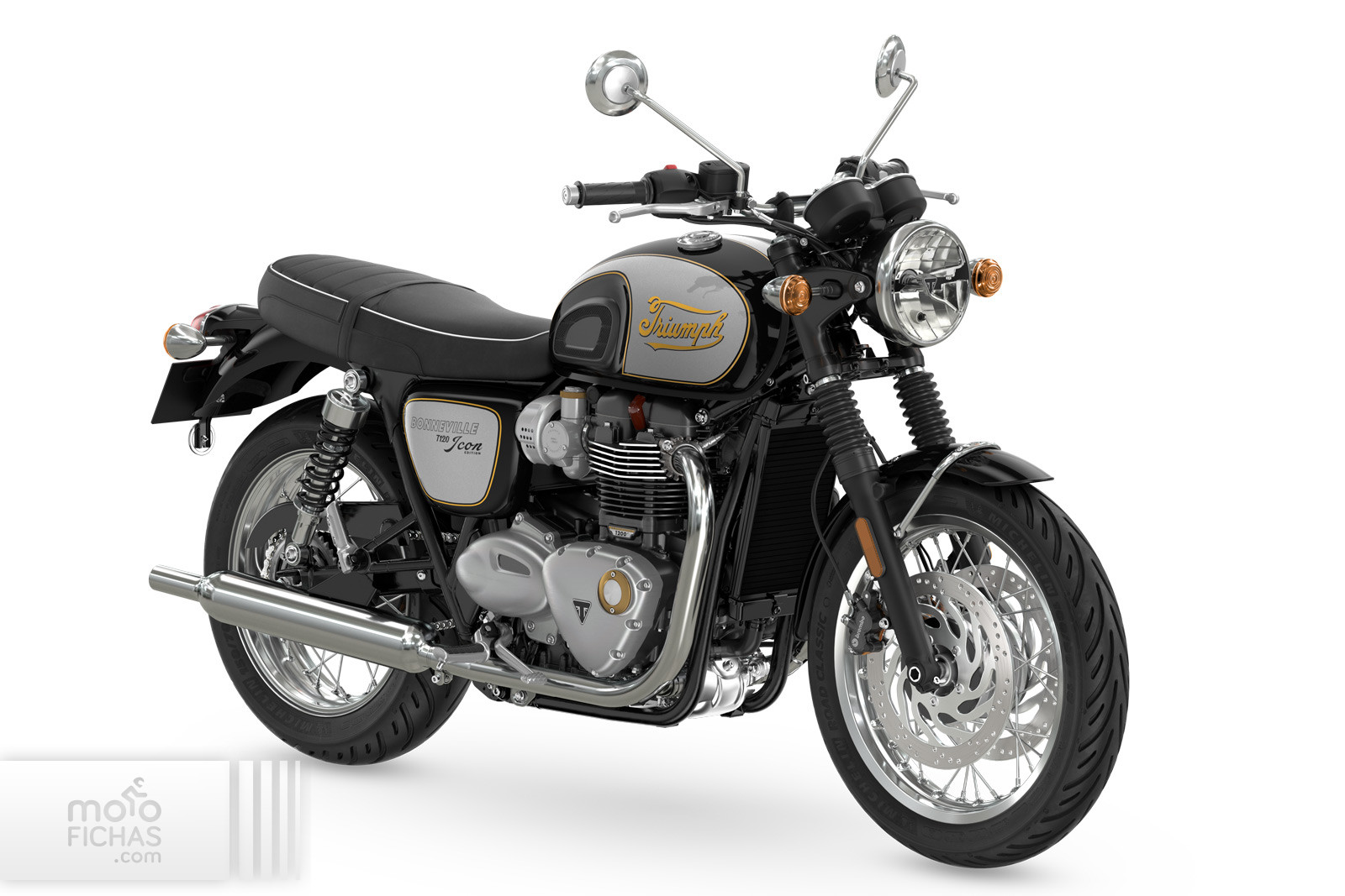 Triumph Bonneville T120 Icon Edition 2025 - Precio, ficha técnica ...
